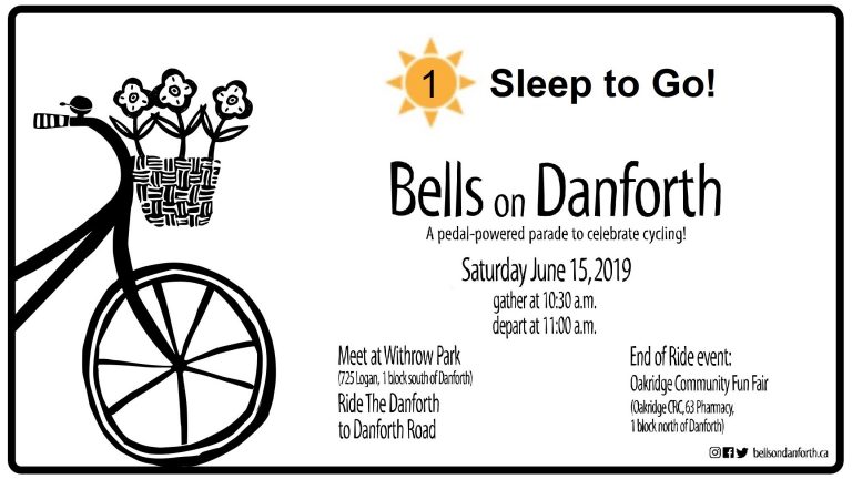 One Sleep to Go! – Bells on Danforth